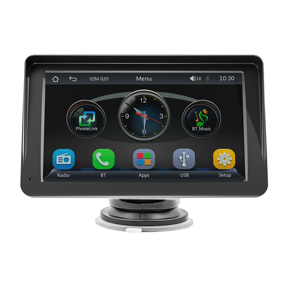 Universal Wireless Apple Carplay Android Auto 7 Inch Portable Car Ster